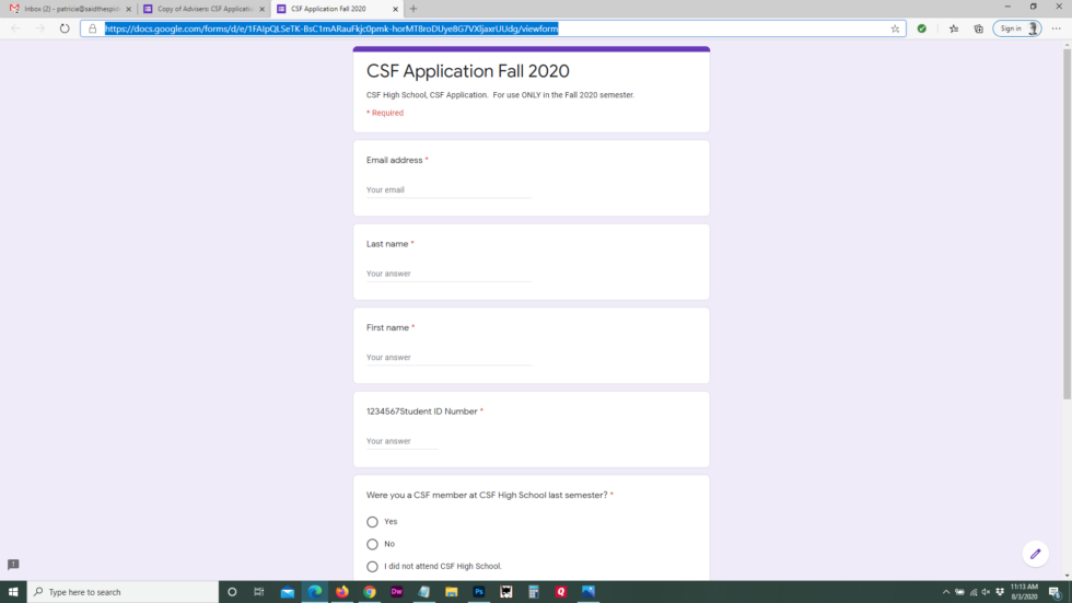 COVID-19: Help with Frequently Asked Questions from CSF & CJSF Advisers ...